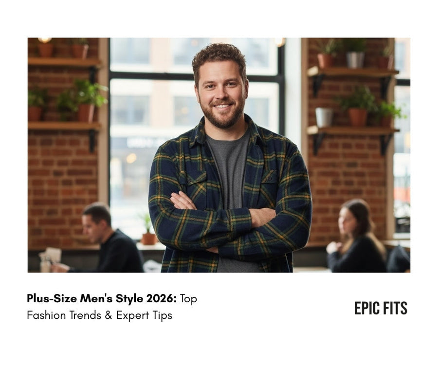 Plus-Size Men's Style 2026: Top Fashion Trends & Tips – EPIC FITS