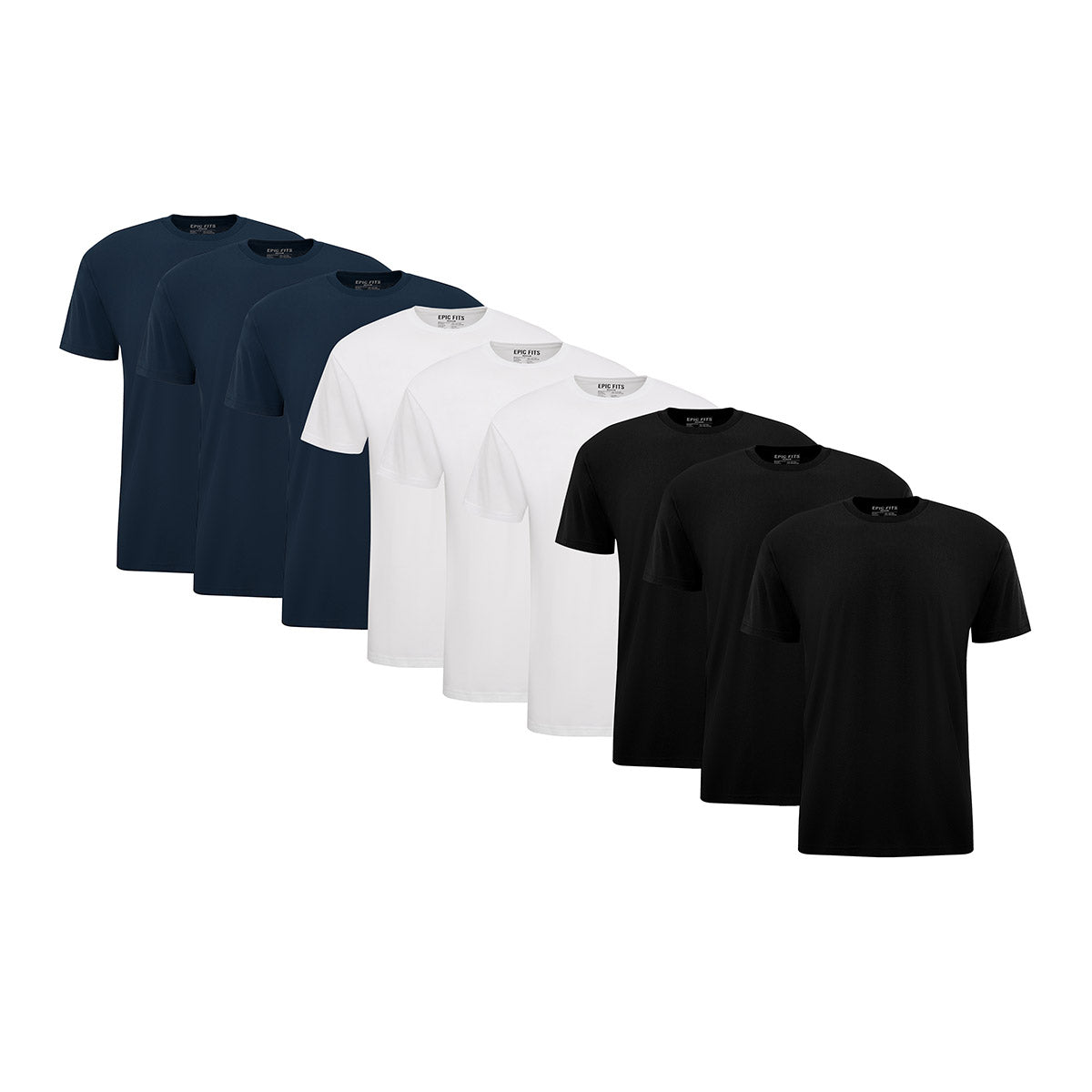 Men's Crew Neck T-Shirt 9-Packs – EPIC FITS