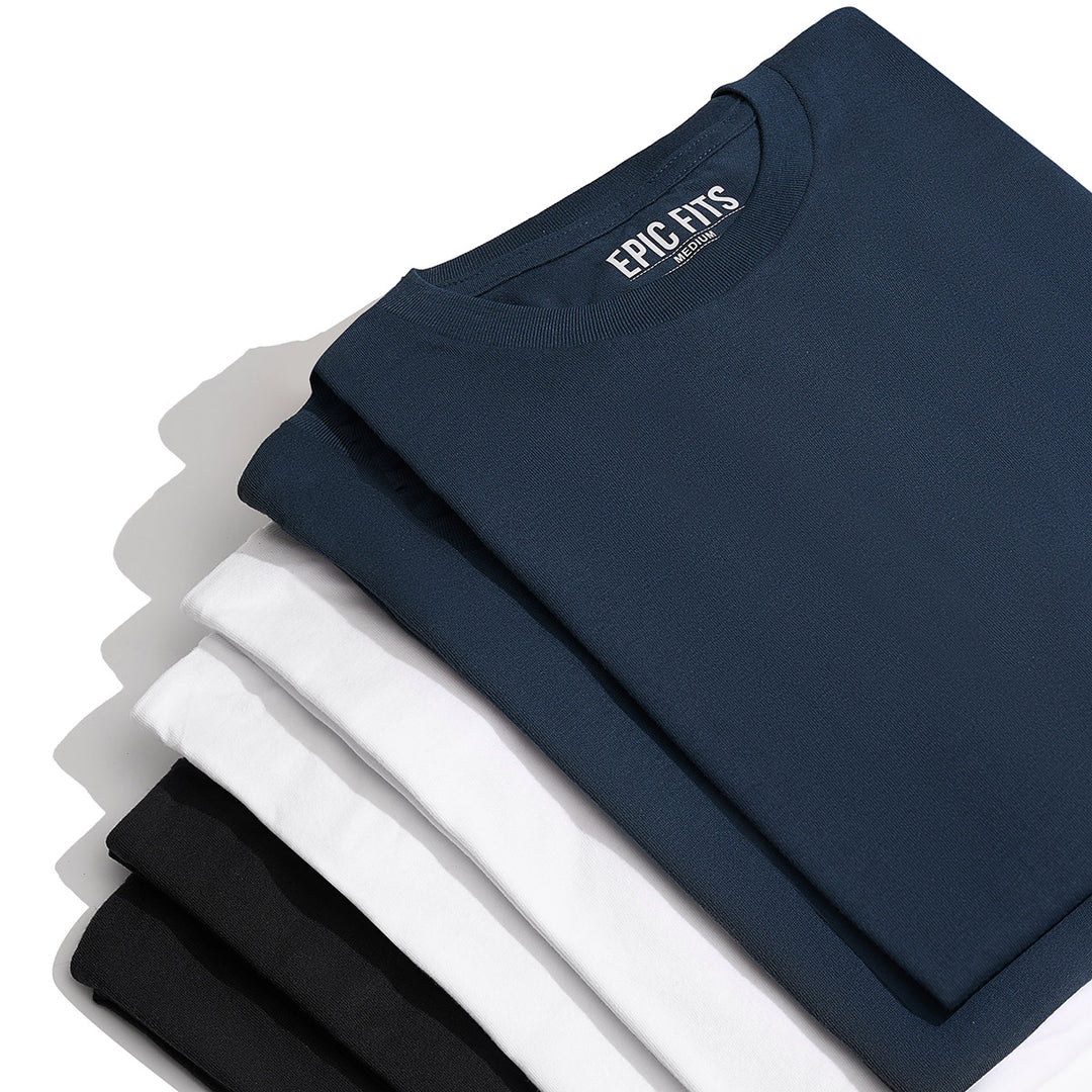 Men's Standard Mixed Colors Crew Neck T-Shirts 6-Pack – EPIC FITS