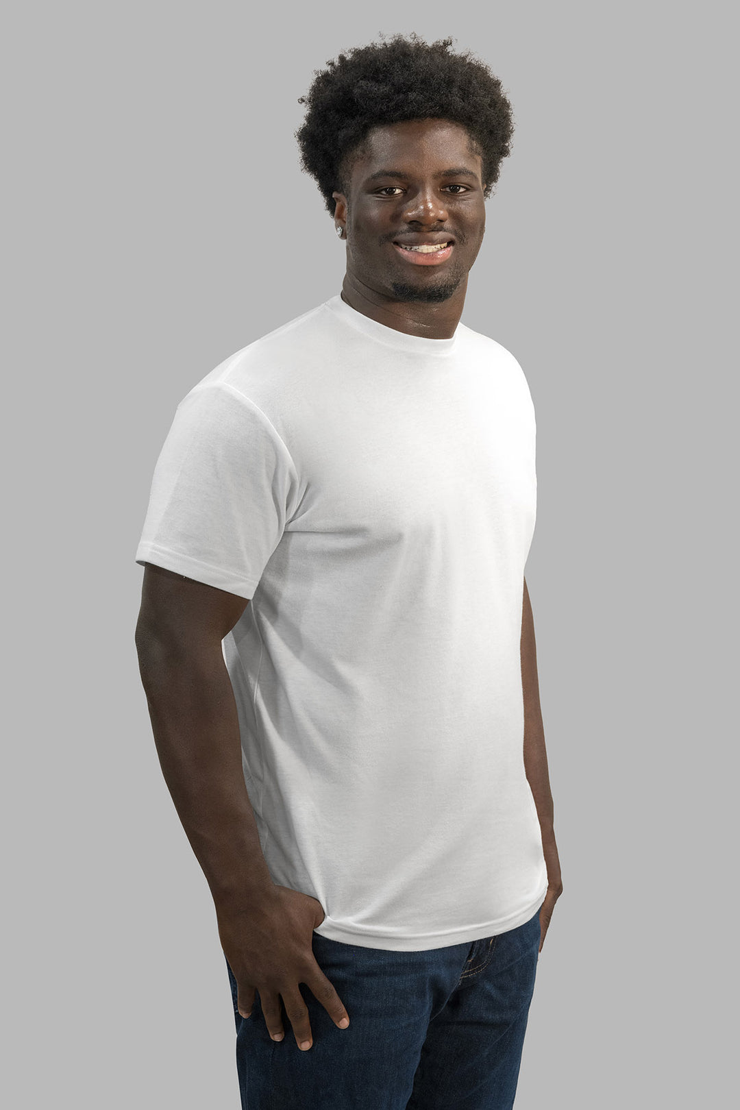 Men's White Crew Neck T-Shirts 3-Pack | Ultimate Style Collection ...